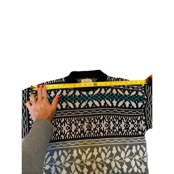 Burlington | Sweaters | Vintage Burlington Sweater Adult M Nordic Fair ...